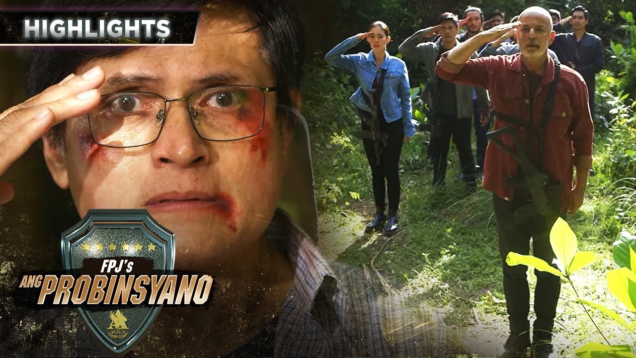 Task Force Agila salutes at Oscar | FPJ's Ang Probinsyano (w/ English ...