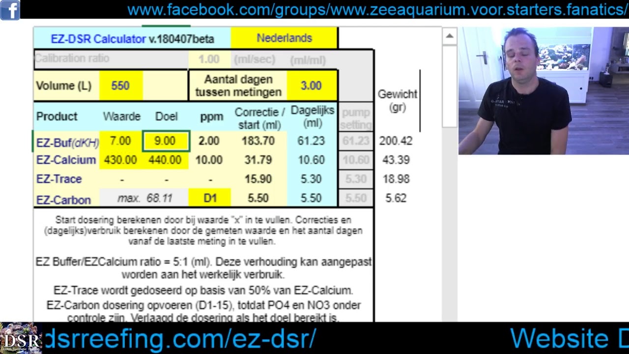 DSR EZ calculator - YouTube