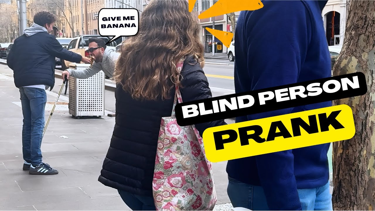 Blind Person Prank on People | All Time Best Reaction Pranks 👌 🫢🤪😛 ...