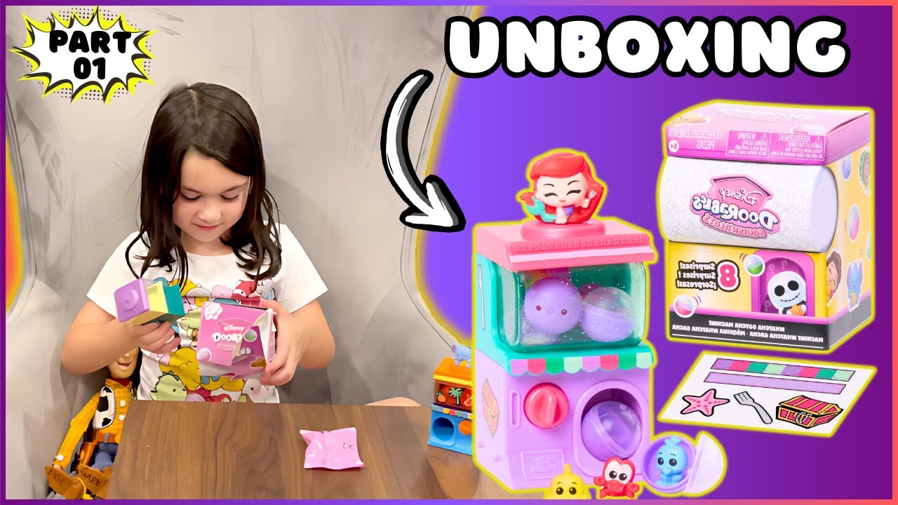 What Will we Get in These Doorables Mini Prize Machines? | Part 1 - YouTube