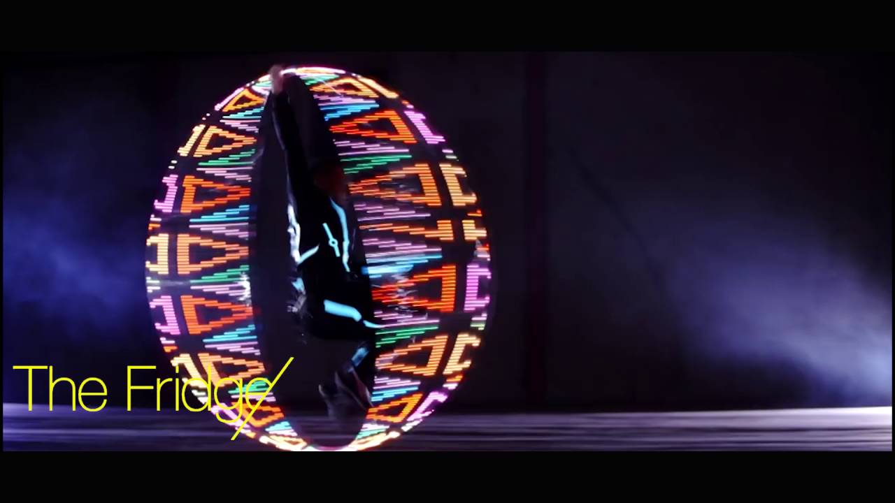 LED Cyr Wheel - YouTube