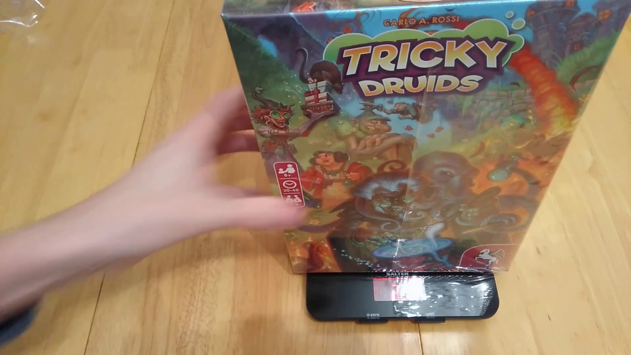 Tricky Druids board game unboxing * Amass Games * party, children's HD Pegasus Spiele cult ...