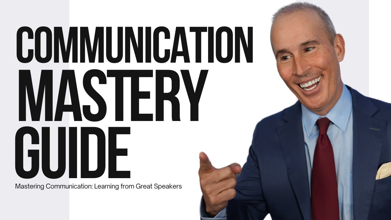 Mastering Communication: Learning from Great Speakers - YouTube