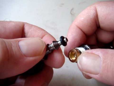 Valve top o-ring replacement - YouTube