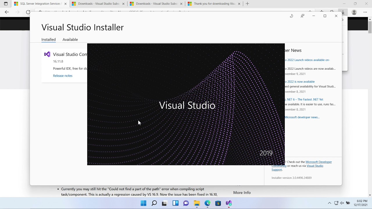 Installing SSIS Projects on Windows 11 - YouTube