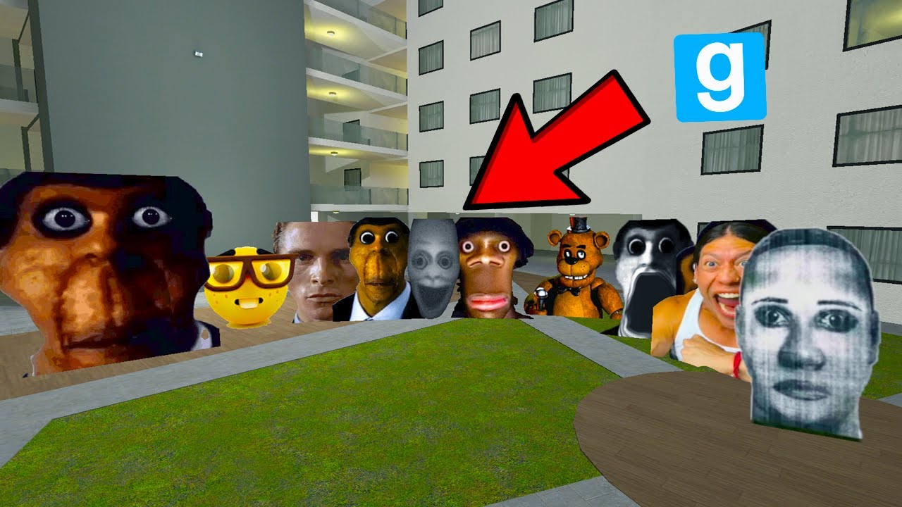 Nico's Nextbots And Selene Nextbot Maze Gmod ! - YouTube