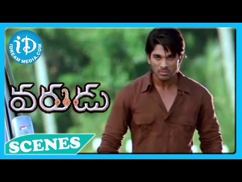 Varudu Movie - Allu Arjun, Bhanu Sri Mehra Action Scene - YouTube
