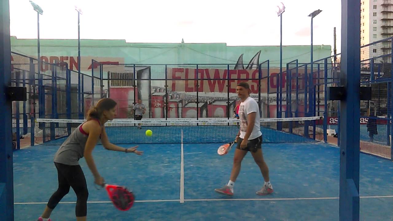 Desafio mixto de padel Miami 2016 - YouTube