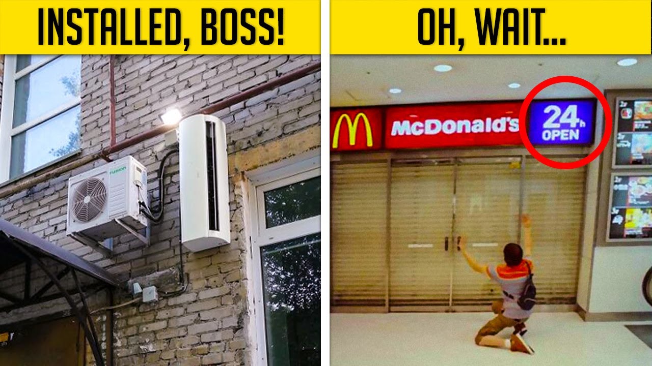 YOU HAD ONE JOB! Times People Spotted Such Stupid Fails - YouTube