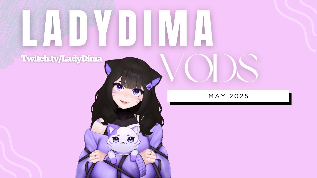 [May 7th, 2025] LadyDima 🟣MODEL REVEAL 🟣 MY FIRST EVER VTUBER MODEL ...