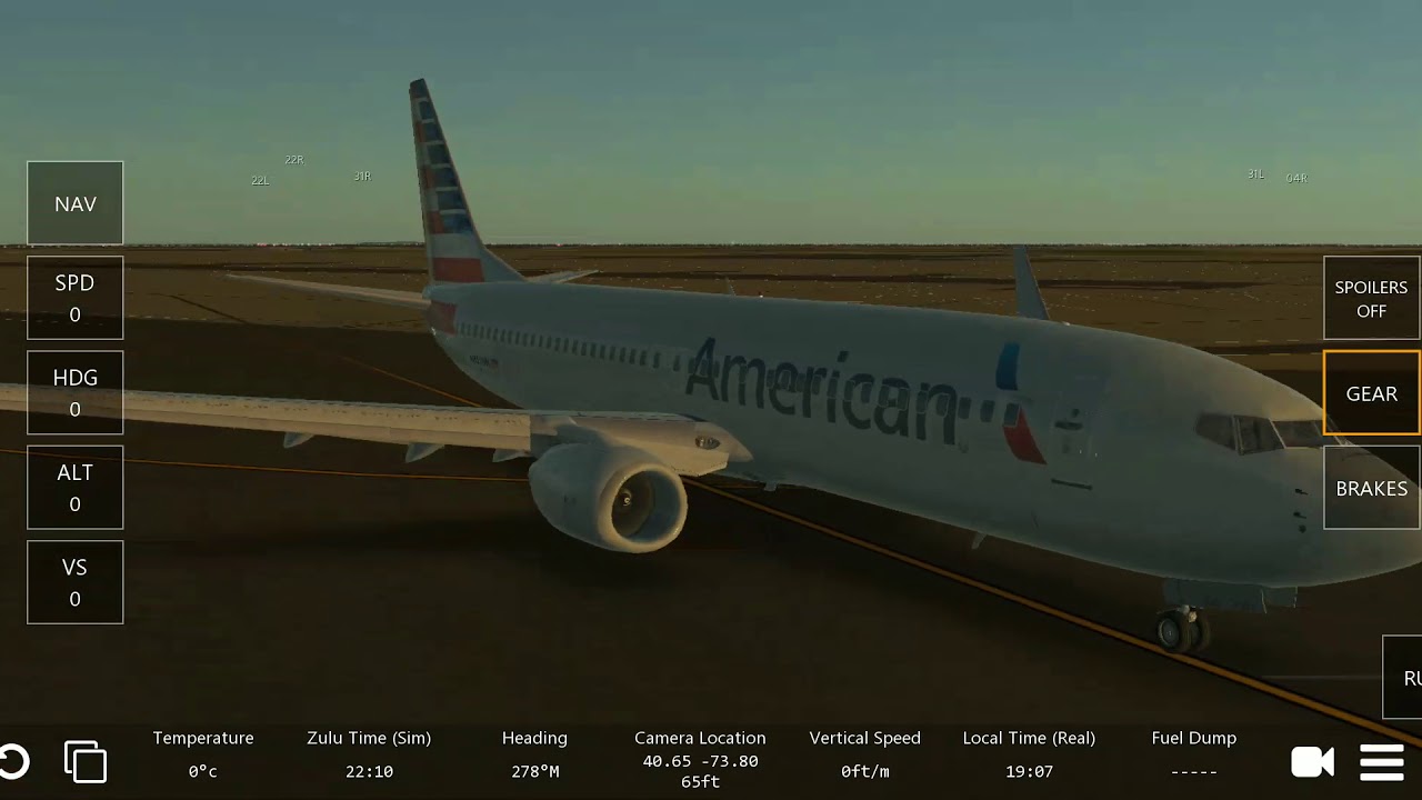 AA American Airlines Takeoff from JFK - YouTube