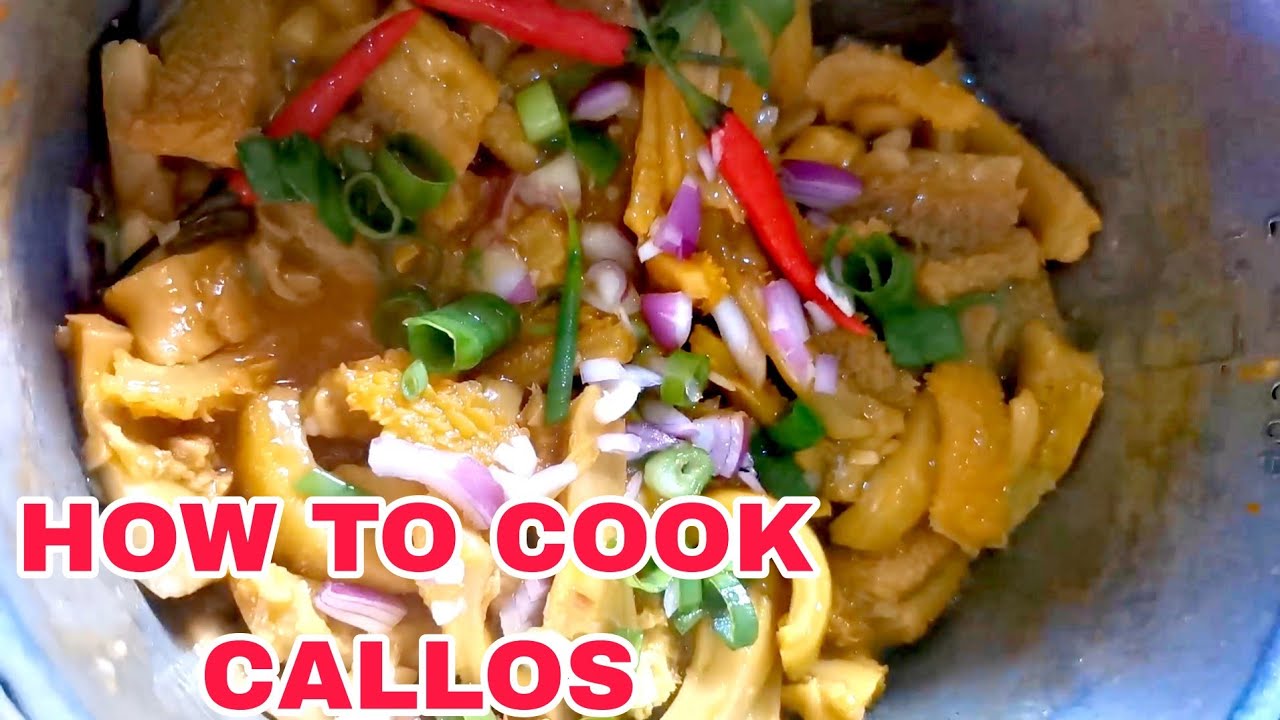 HOW TO COOK CALLOS #callos #howtocook - YouTube