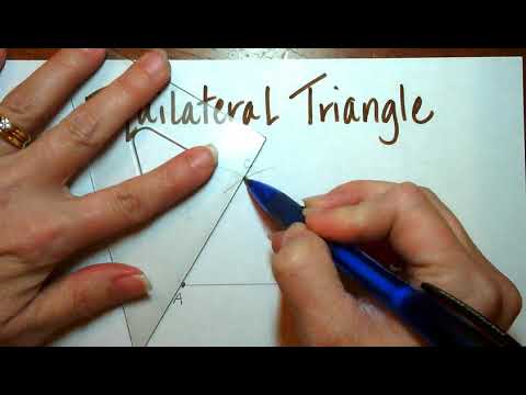 Constructing an Equilateral Triangle - YouTube