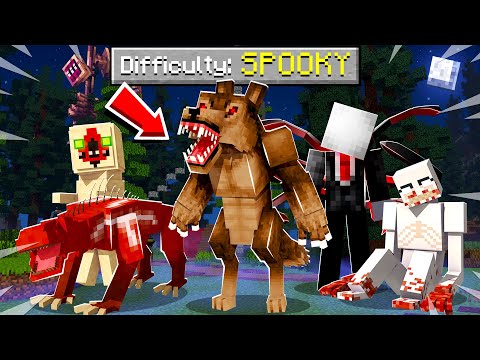 I added SPOOKY MODE Difficulty to MINECRAFT!