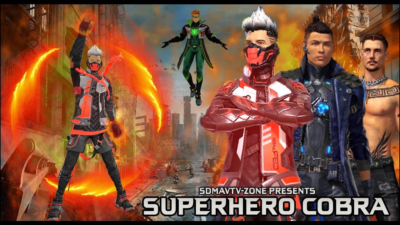 SUPERHERO COBRA ( महाराक्षक कोबरा ) | FREE FIRE SHORT ACTION STORY ...