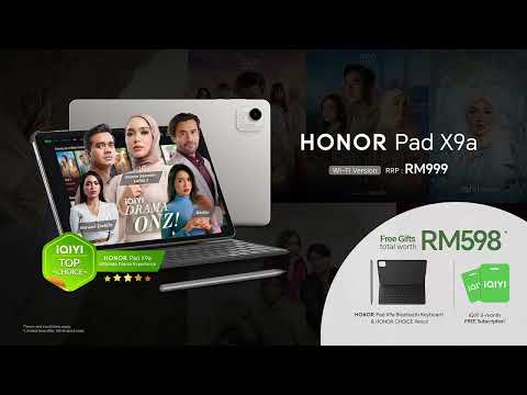 HONOR Pad X9a | Ultimate Drama Tablet