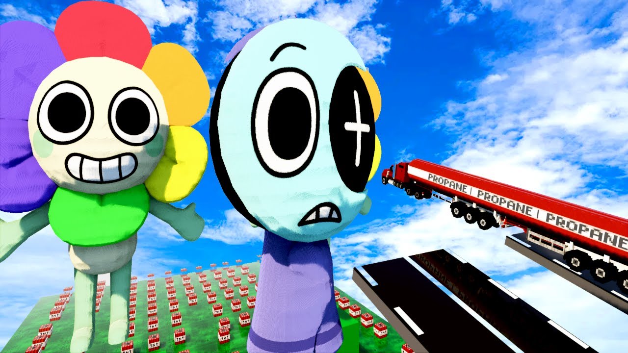 Cars vs Dandy's world - Teardown - YouTube