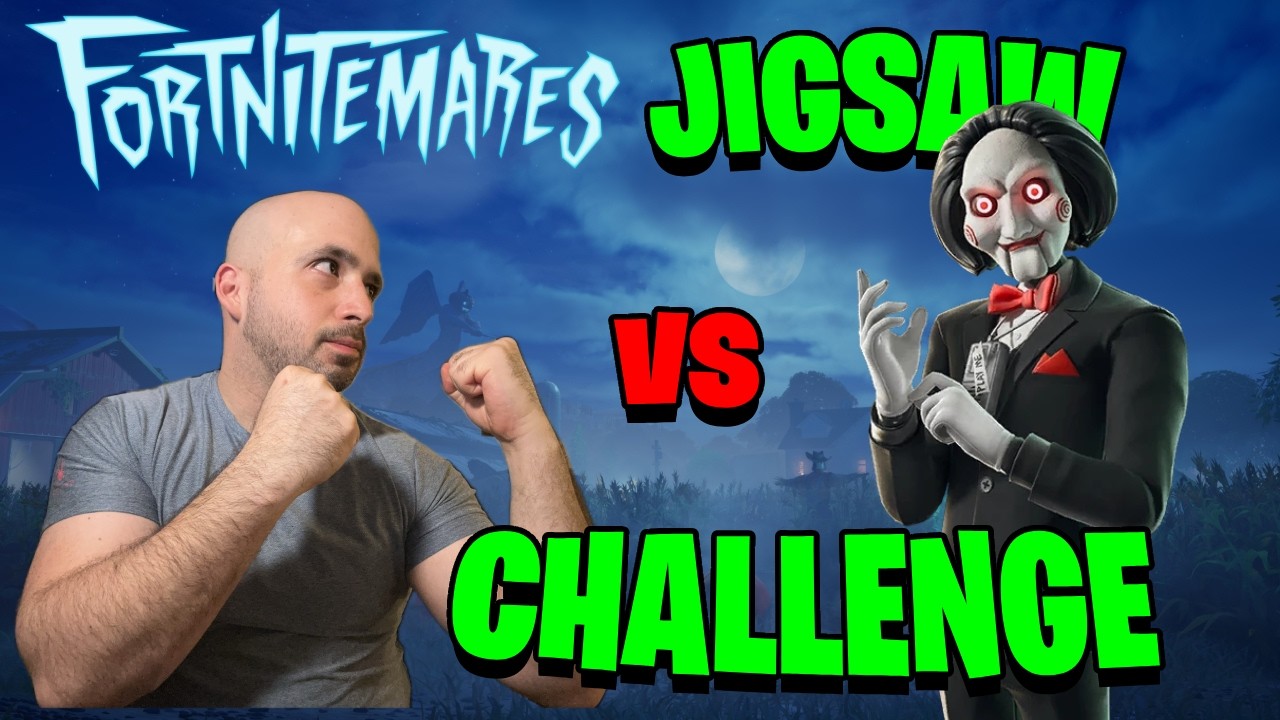 Fortnite's Triple Jigsaw Challenge! - YouTube