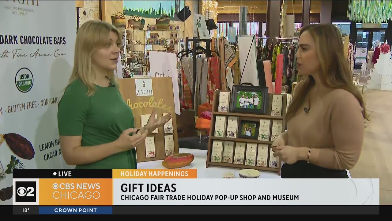 Gift ideas from the Chicago Fair Trade Holiday pop-up - YouTube