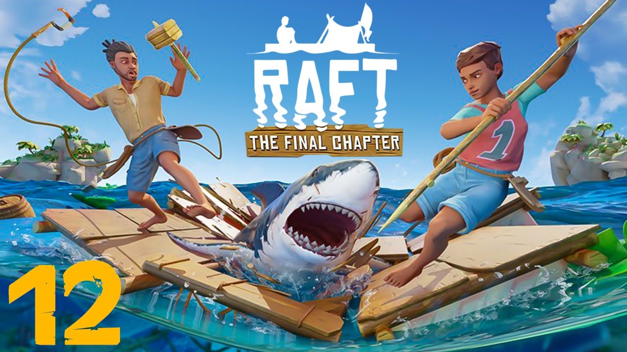 CARAVAN TOWN LOOTING - RAFT The Final Chapter! - CHILL Co Op GAMEPLAY ...