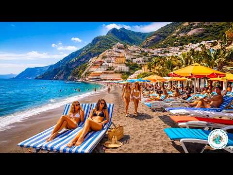 Positano 4K Walking Tour | Italy’s Most Beautiful Village | Stunning Streets & Drone Views