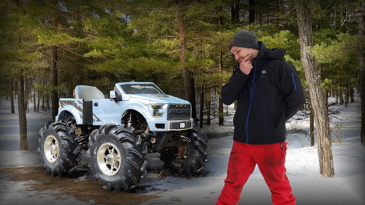 The 500cc 4x4 Mini Ford Raptor Gets Upgraded Steering and Fox Shocks ...