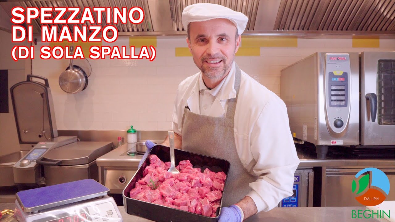 SPEZZATINO DI MANZO (di sola spalla) - YouTube