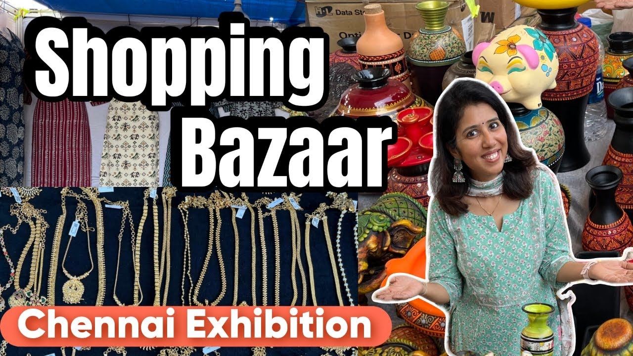 Chennai Exhibition | Kathipara Urban Square | Shopping Bazaar - YouTube