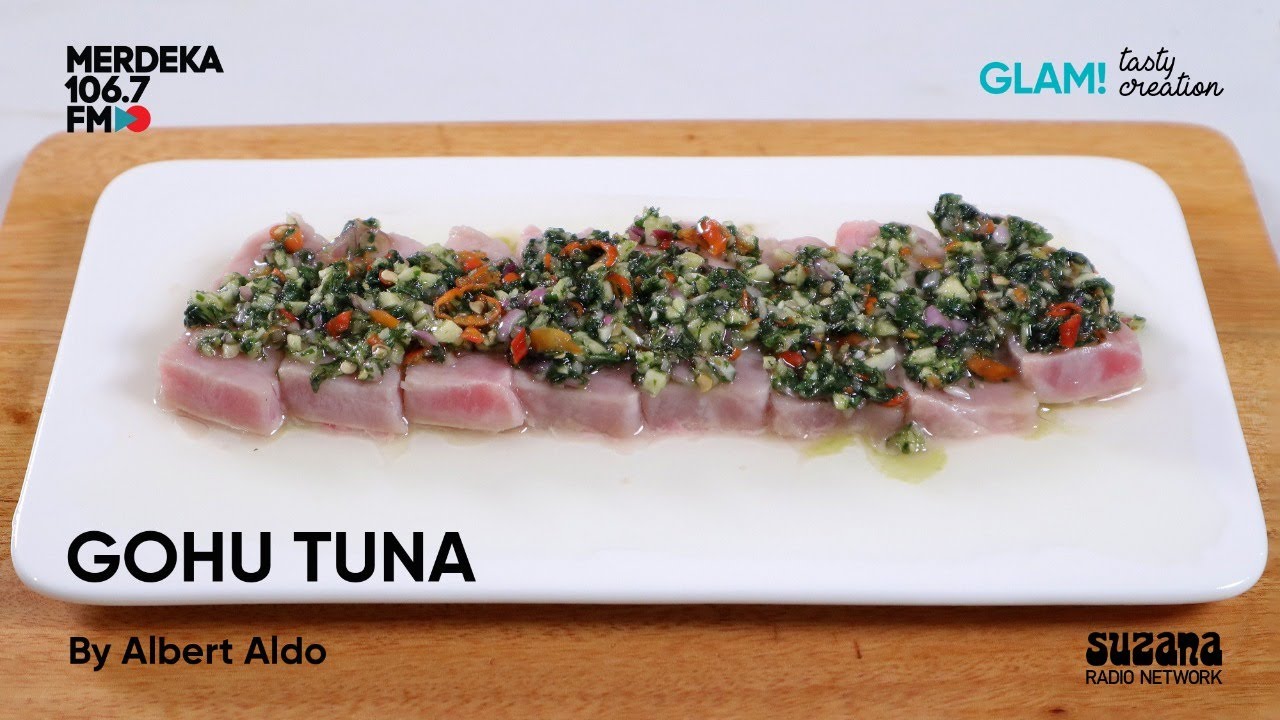 INDONESIAN POKE TUNA | SASHIMI SALAD ALA INDONESIA | GOHU IKAN TUNA ...