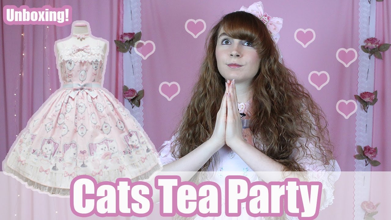 Cats Tea Party Unboxing - YouTube
