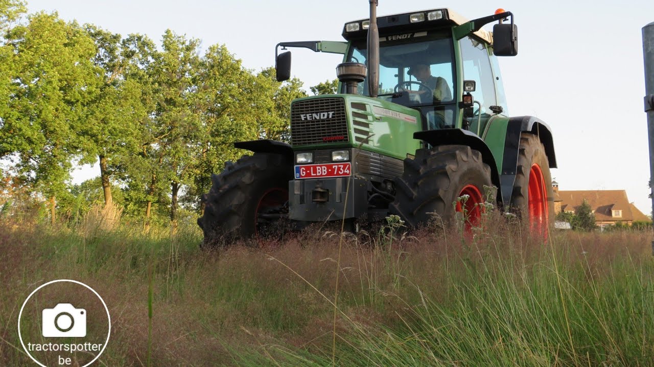 Fendt 510 C favorit maaien - YouTube