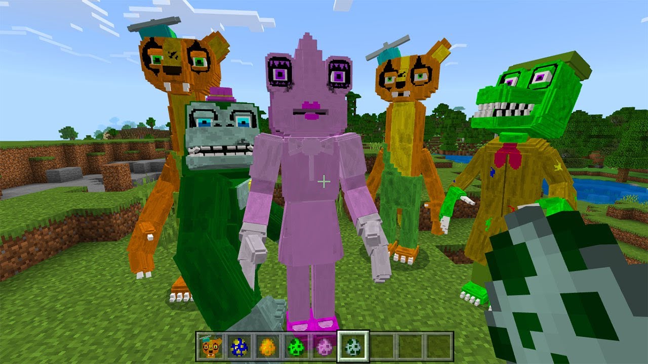 Willy's Wonderland ADDON in Minecraft PE - YouTube