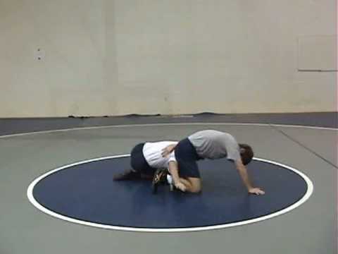 Sweep Single Leg Takedown Wrestling Technique - YouTube