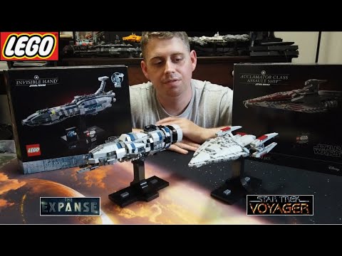 LEGO Rocinate and USS Prometheus Alternate Builds! - YouTube