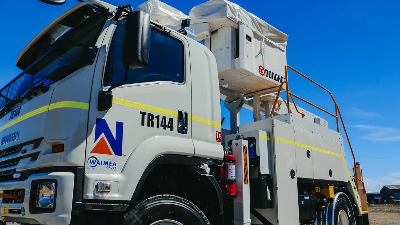 Newmont's Custom-Built EWP Takes on the Challenges of Lihir Island - YouTube