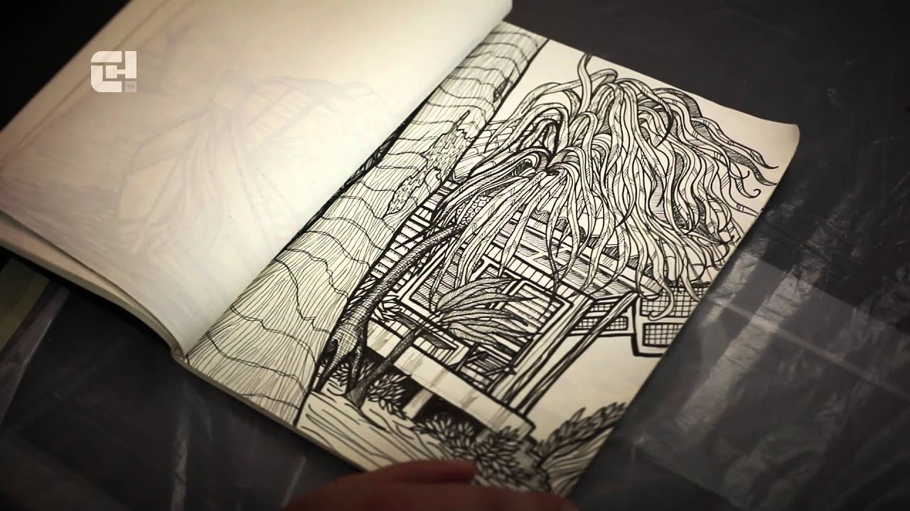 Urban-Art - Sarah "SAFU" Furrer - Atelier - CHTV - YouTube