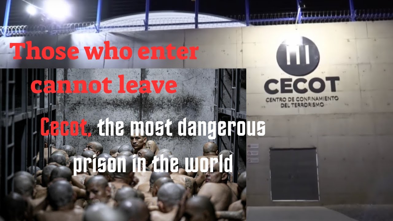 Those who enter cannot leave Cecot ,the most dangerous prison in the ...