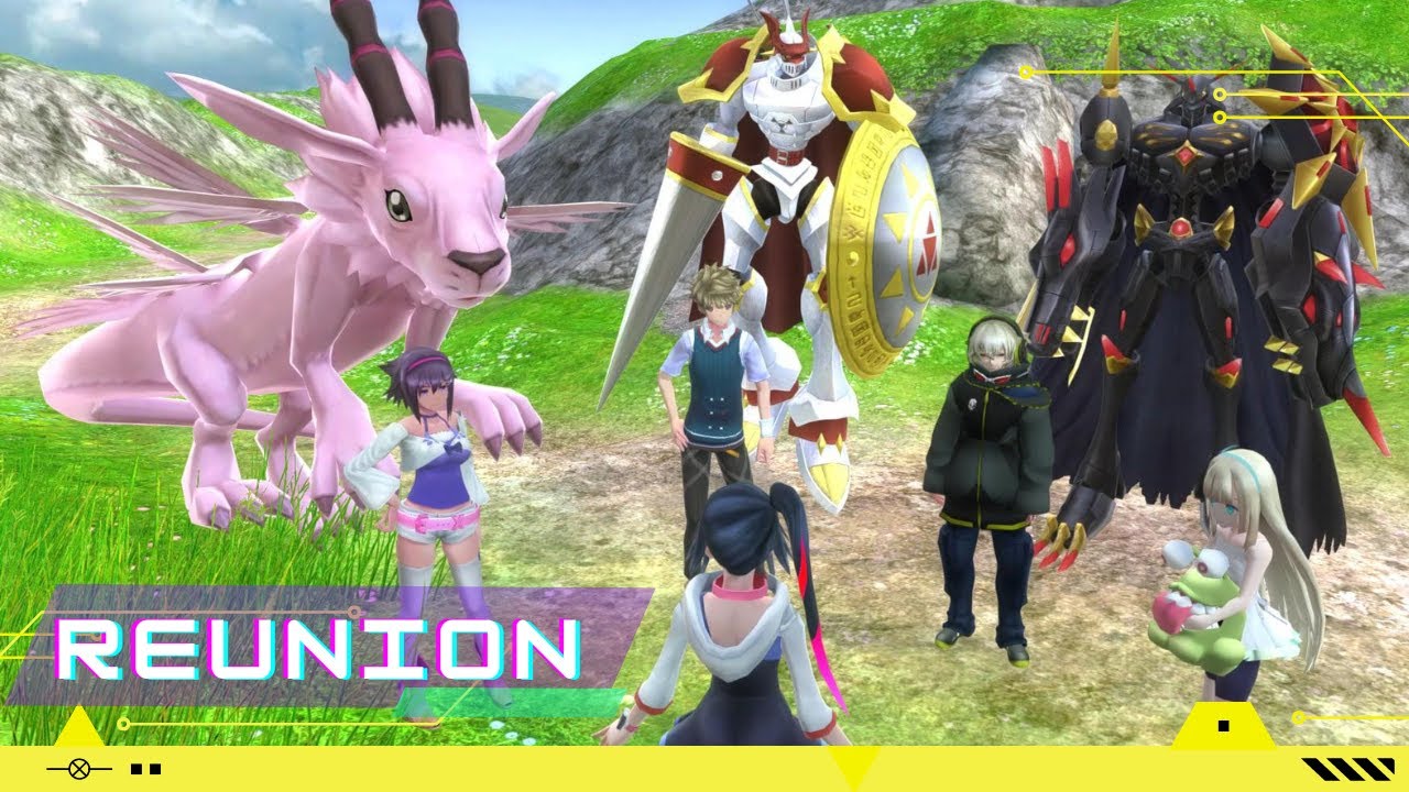 BACK TO DIGITAL WORLD | DIGIMON WORLD : NEXT ORDER (PC) - YouTube