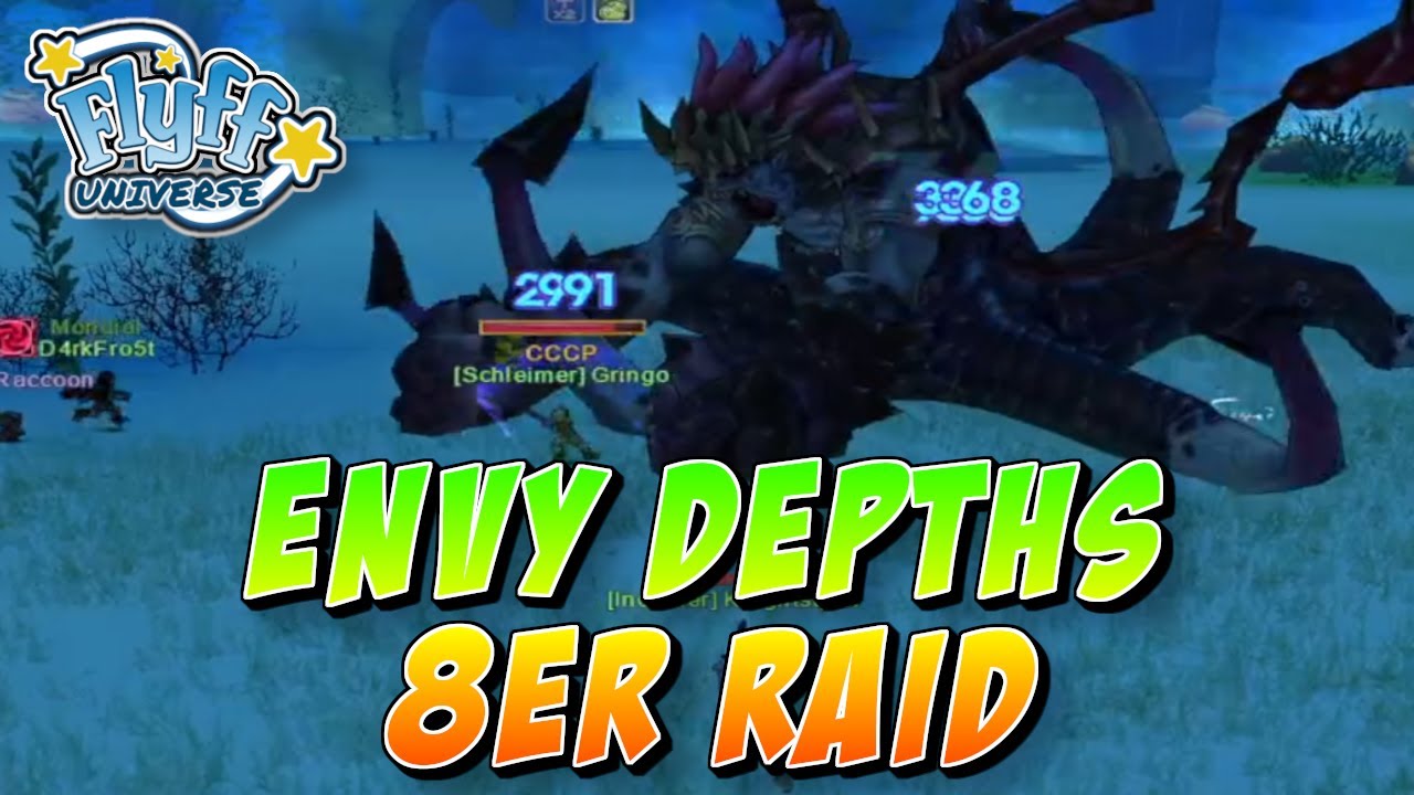 Flyff Universe - Envy Depths 8 Mann Raid! Erster Envy Depths Dungeon ...