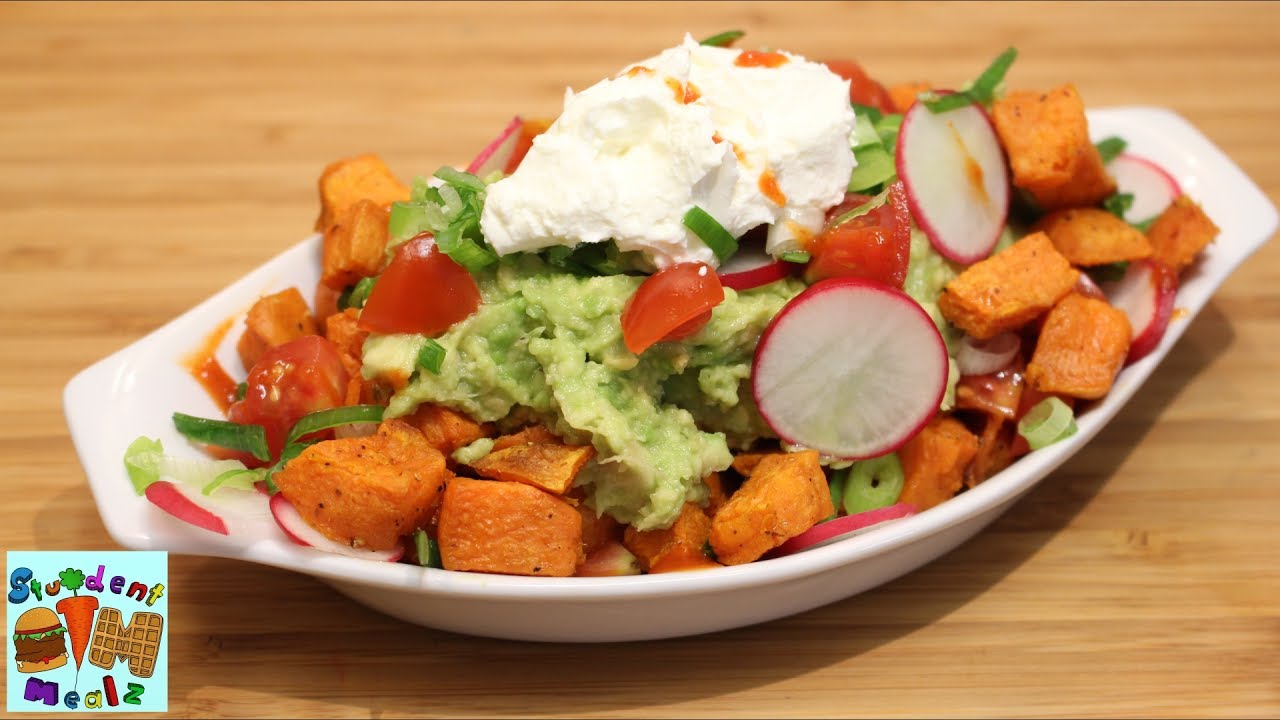Healthy Loaded Fries - YouTube