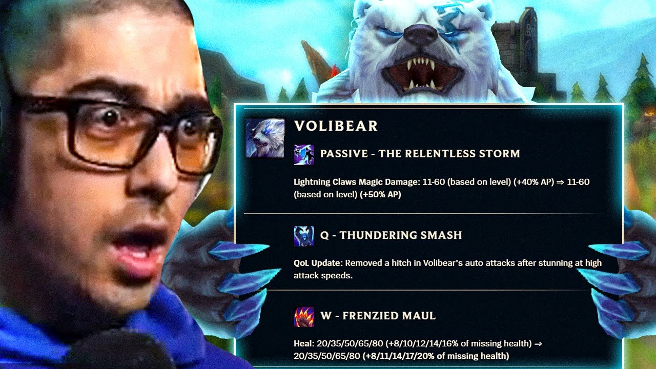 Volibear is BACK, new buffs feeling good - YouTube