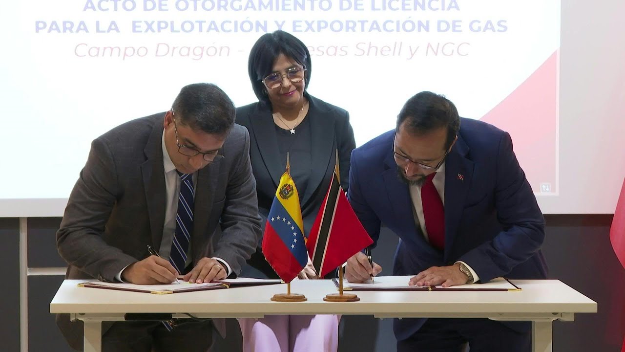 Venezuela y Trinidad y Tobago firman acuerdo con Shell para producir y ...