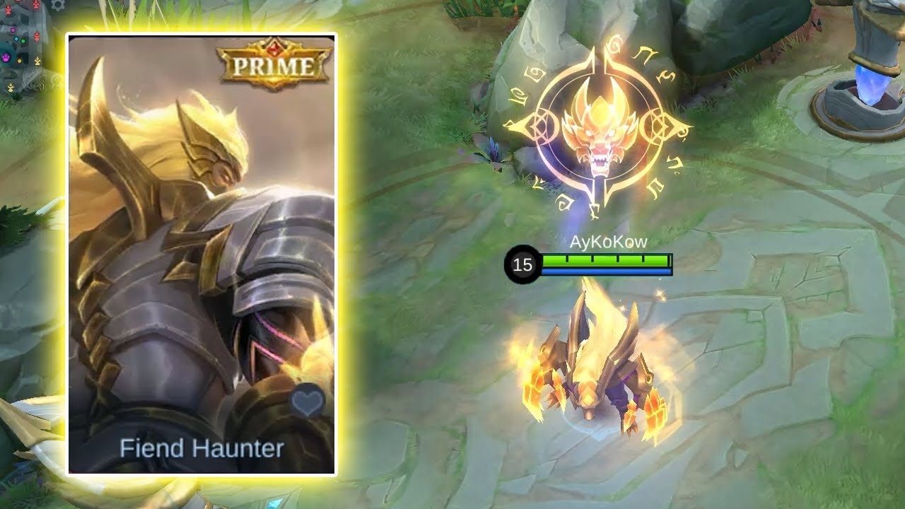 Roger fiend haunter prime m3 skin - YouTube