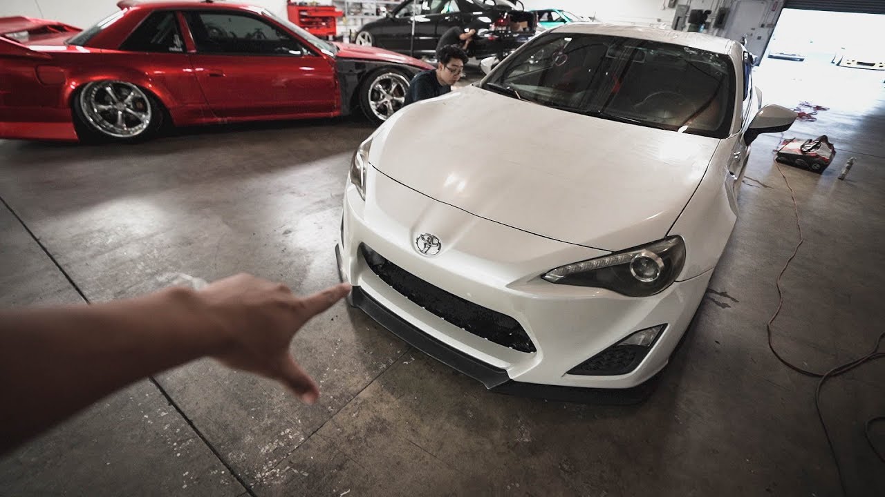 Restoring the paint on my NEW FRS! - YouTube