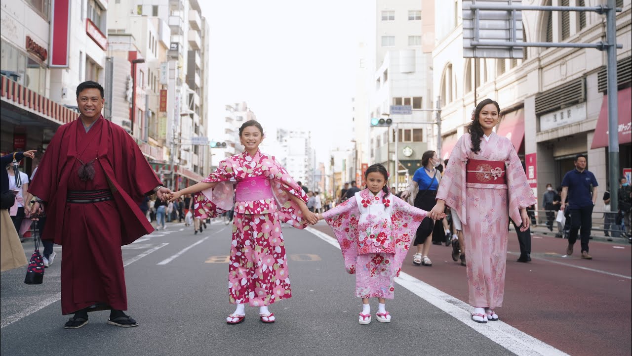 Exploring Ginza's Art Aquarium & Asakusa Japanese Photoshoot Adventure ...