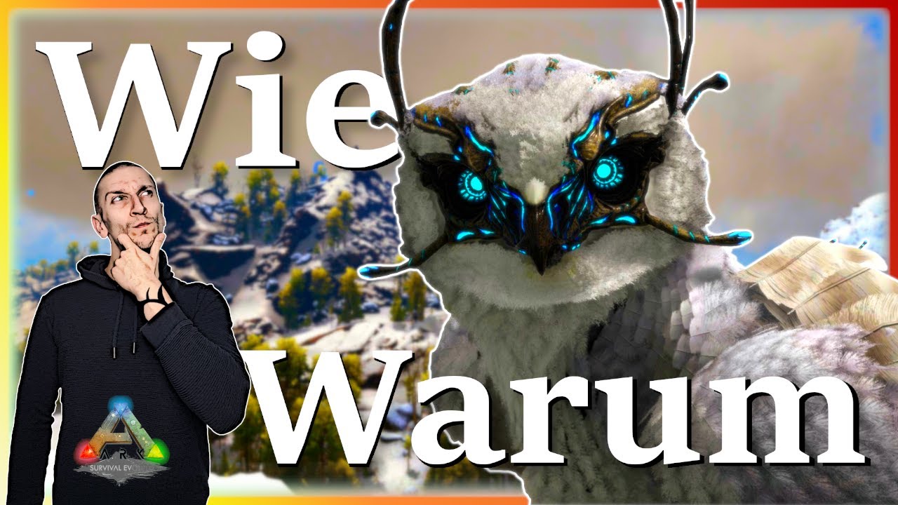 ARK Taming Guide | Snow Owl zähmen & Ihre Fähigkeiten mit Humor - YouTube