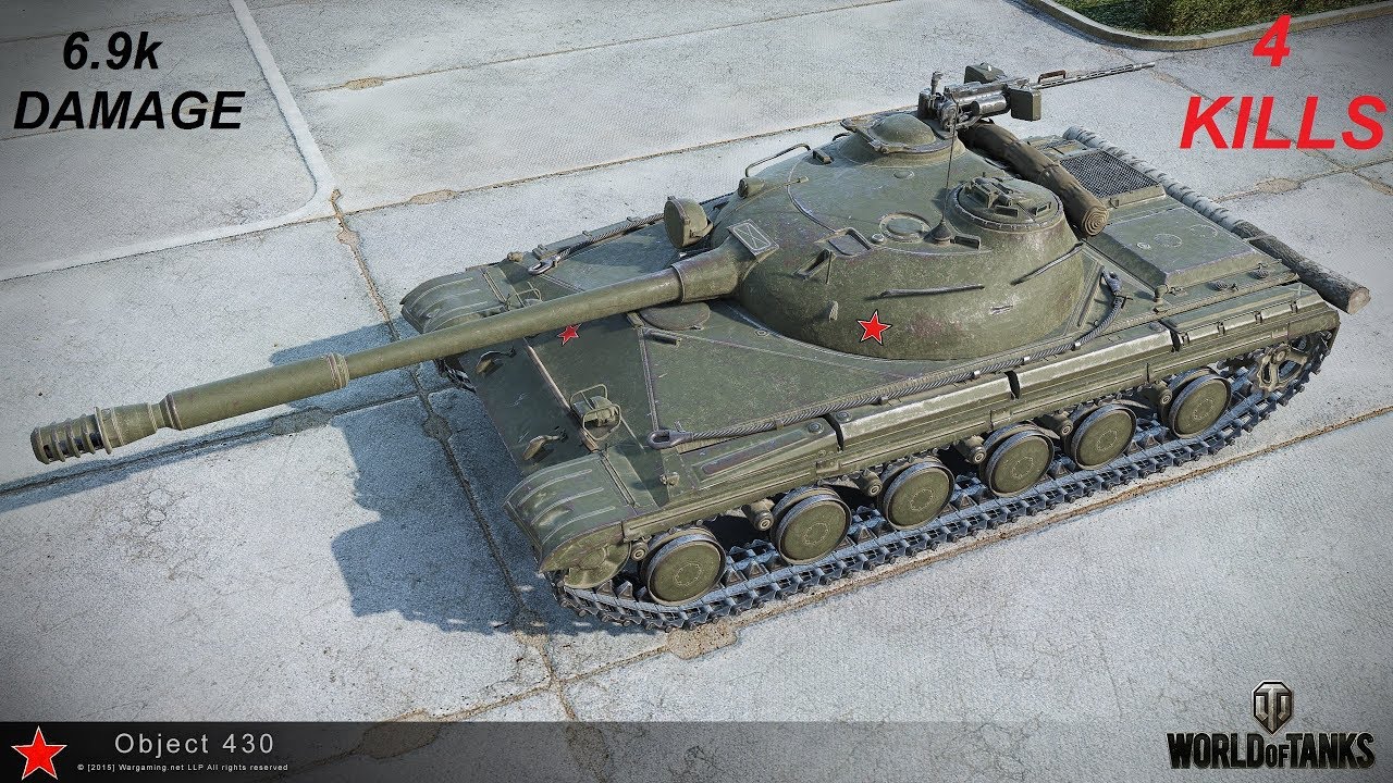 World of Tanks - obj 430 Game Play - YouTube