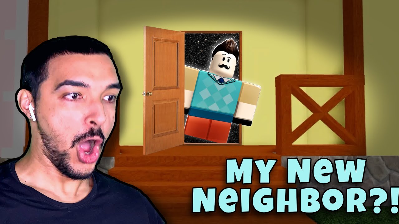 The Neighbor Is On Roblox | Roblox Hello Neighbor Roleplay - YouTube