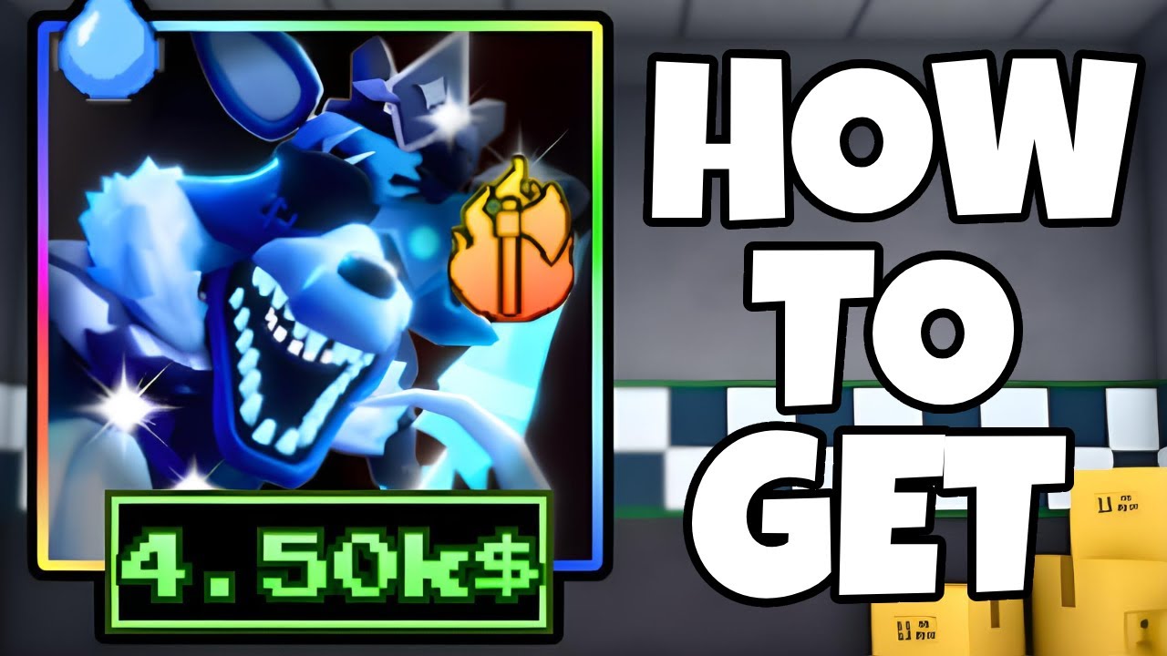 HOW TO GET THE NEW FROZEN KING FOXY APEX UNIT in Roblox Five Nights TD ...