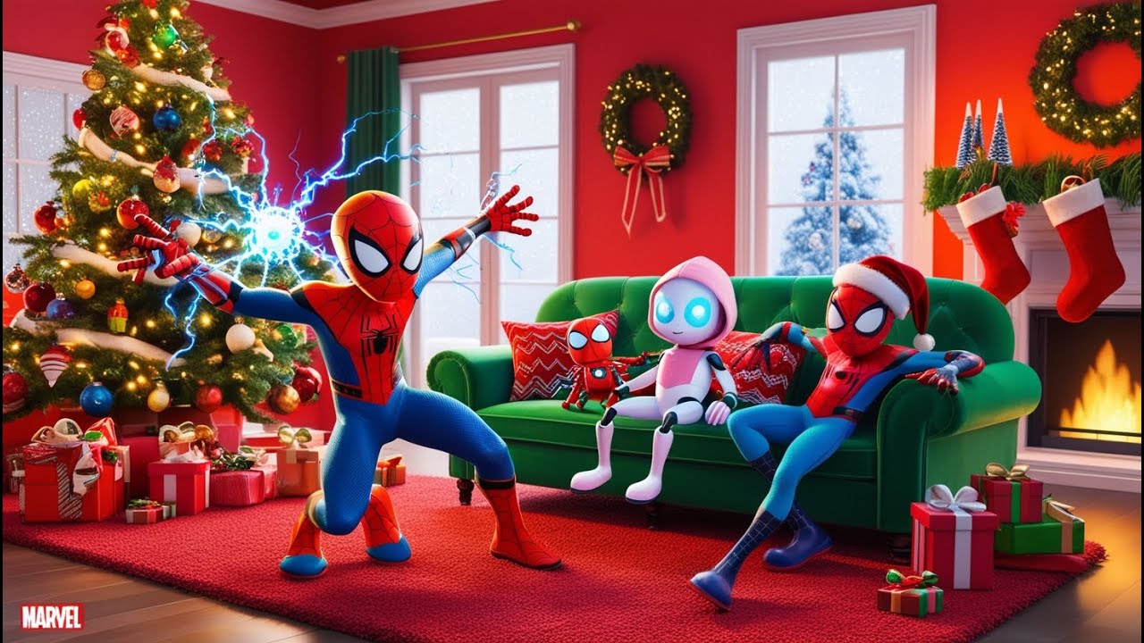 Spider-Man Christmas Story: Oh No! Kids Ruin Christmas - Marvel's ...